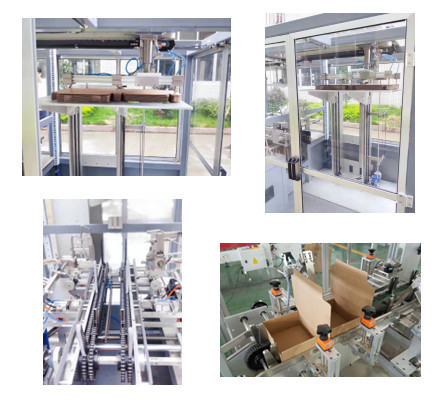 Whiteboard Automatic Carton Packing Machine Aircraft Cardboard Box ...
